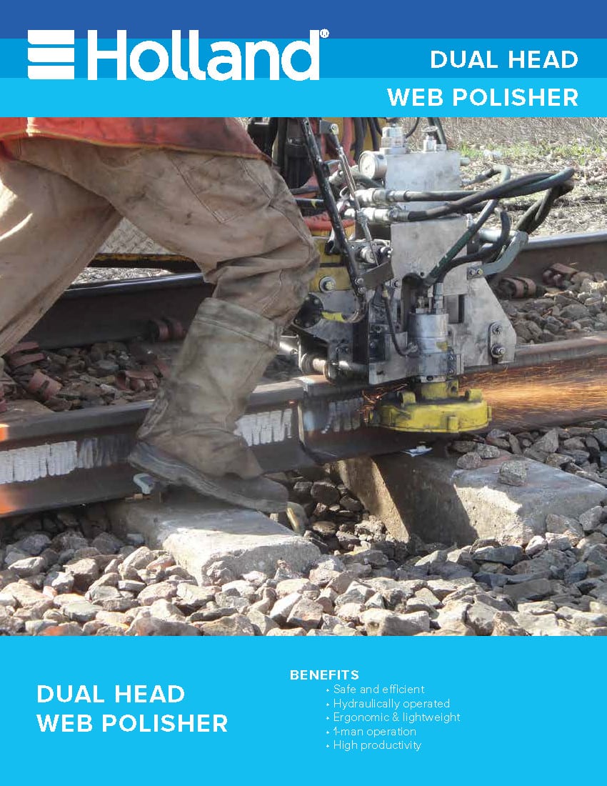 Dual Head Web Polisher